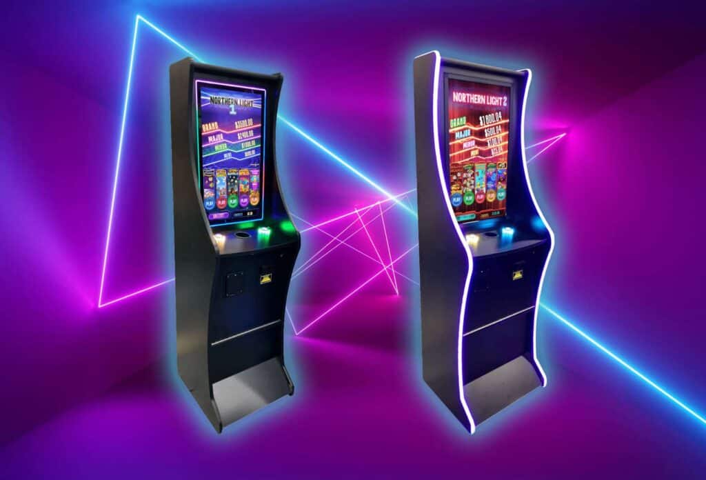 New vertical screen gaming machine models increase attraction