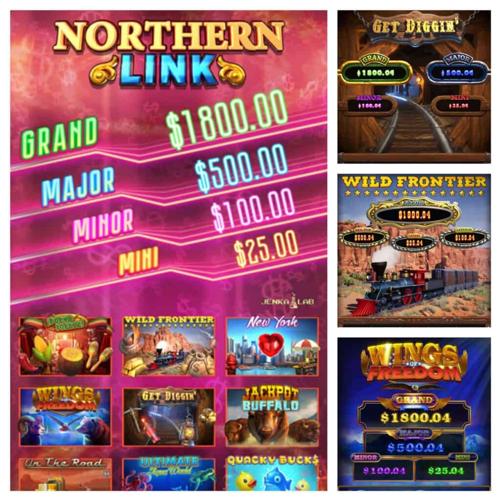 Northern Link vertical game is a perfect fit for 43-inch machines