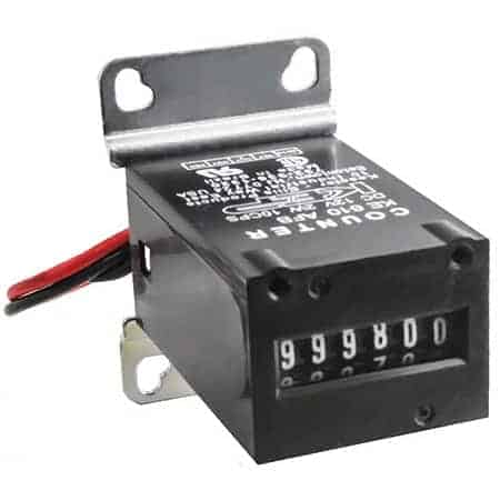 12V Counting Meter with Diode - 8 Line Supply