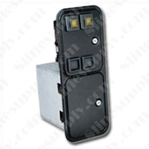 2 Coin Entry Over / Under Coin Door - 8 Line Supply