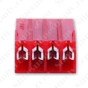 4 Position MTA Connector - 8 Line Supply