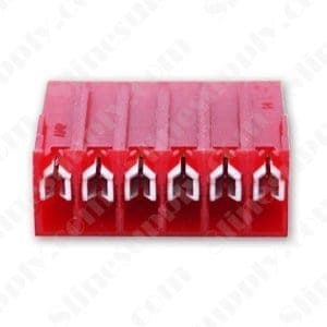 6 Position MTA Connector - 8 Line Supply
