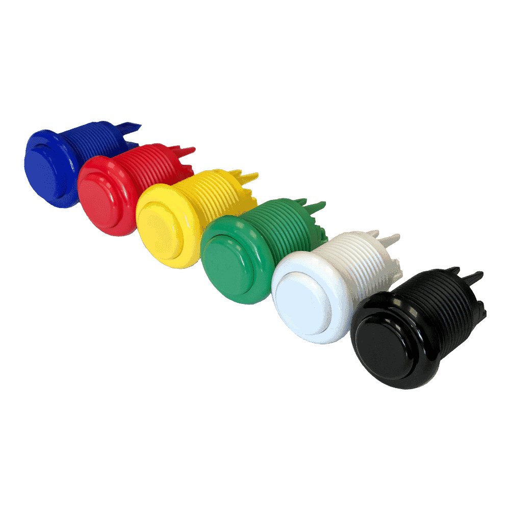 Arcade Push Button with Microswitch - 8 Line Supply