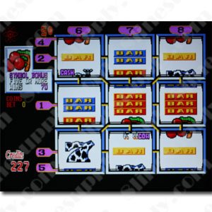 Flaming 7's by Cyberdyne - Cash Cow Update Chip - 8 Line Supply