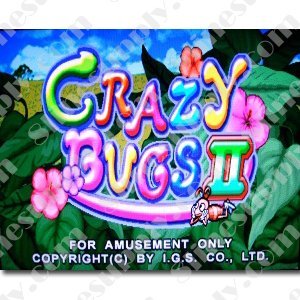 Crazy Bugs II by IGS - Software Update Chip - 8 Line Supply