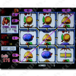 Flaming 7's by Cyberdyne - Deuces Wild Update Chip - 8 Line Supply