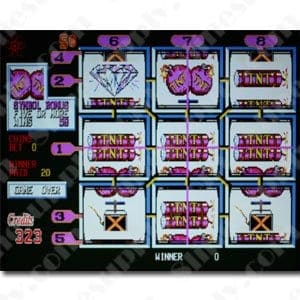 Flaming 7's by Cyberdyne - Dynamite Diamonds 1 Update Chip - 8 Line Supply