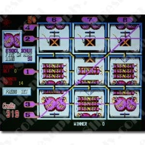 Flaming 7's by Cyberdyne - Dynamite Diamonds 1 Update Chip - 8 Line Supply