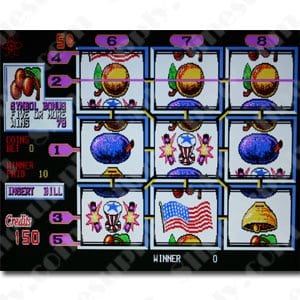 Flaming 7's by Cyberdyne - Independence Day Update Chip - 8 Line Supply