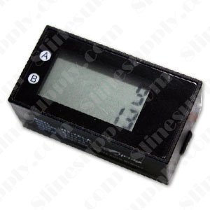 12V LCD Display Dual Row 7 Digit Counting Meter - 8 Line Supply