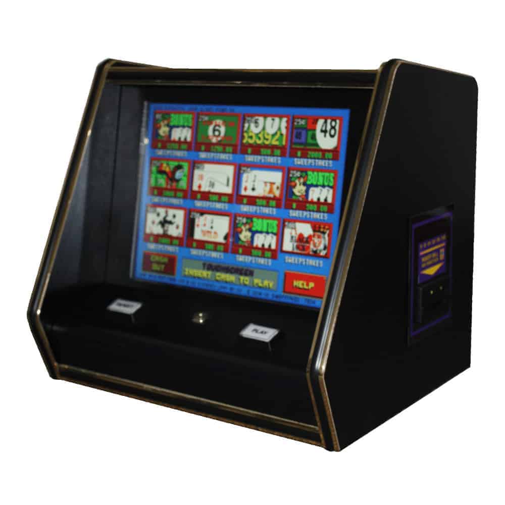 “Lil Guy” Countertop 15″ Touchscreen LCD Pot-O-Gold Machine - 8 Line Supply