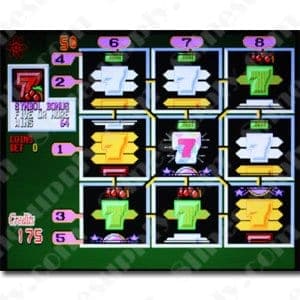 Flaming 7's by Cyberdyne - Midnight Sevens Update Chip - 8 Line Supply