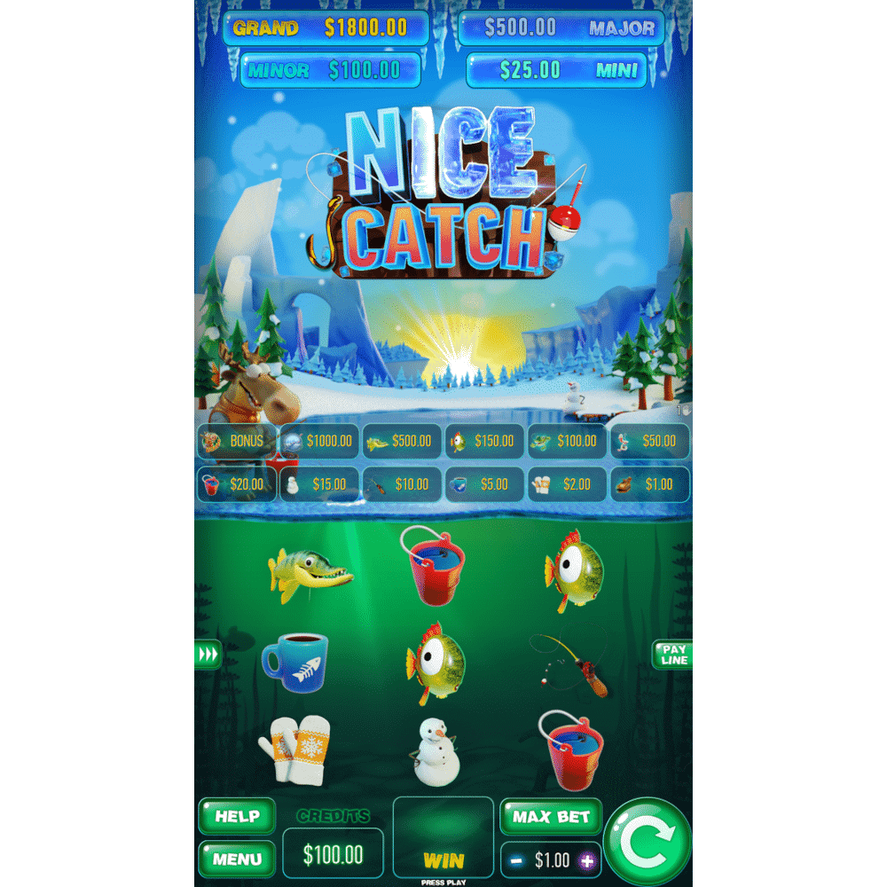 Aurora 5 by Jenka Lab - Vertical Skill Game - 8 Line Supply