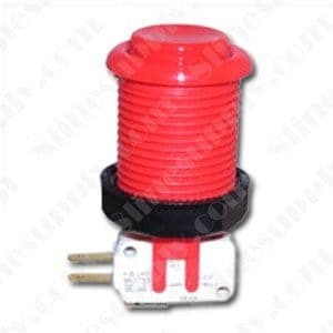 Arcade Push Button with Microswitch - 8 Line Supply