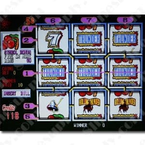 Flaming 7's by Cyberdyne - Rolling Thunder Update Chip - 8 Line Supply