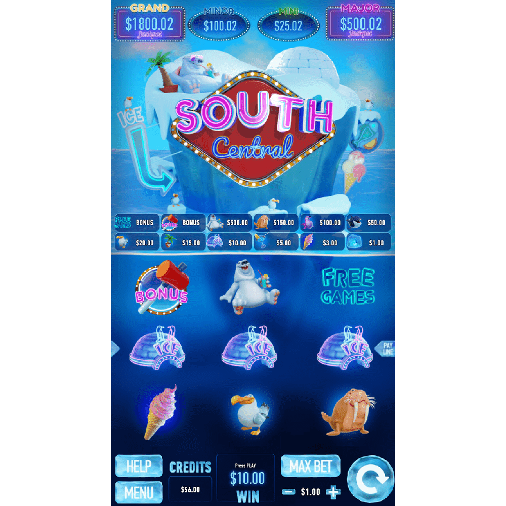 Aurora World Famous by Jenka Lab - Vertical Skill Game - 8 Line Supply