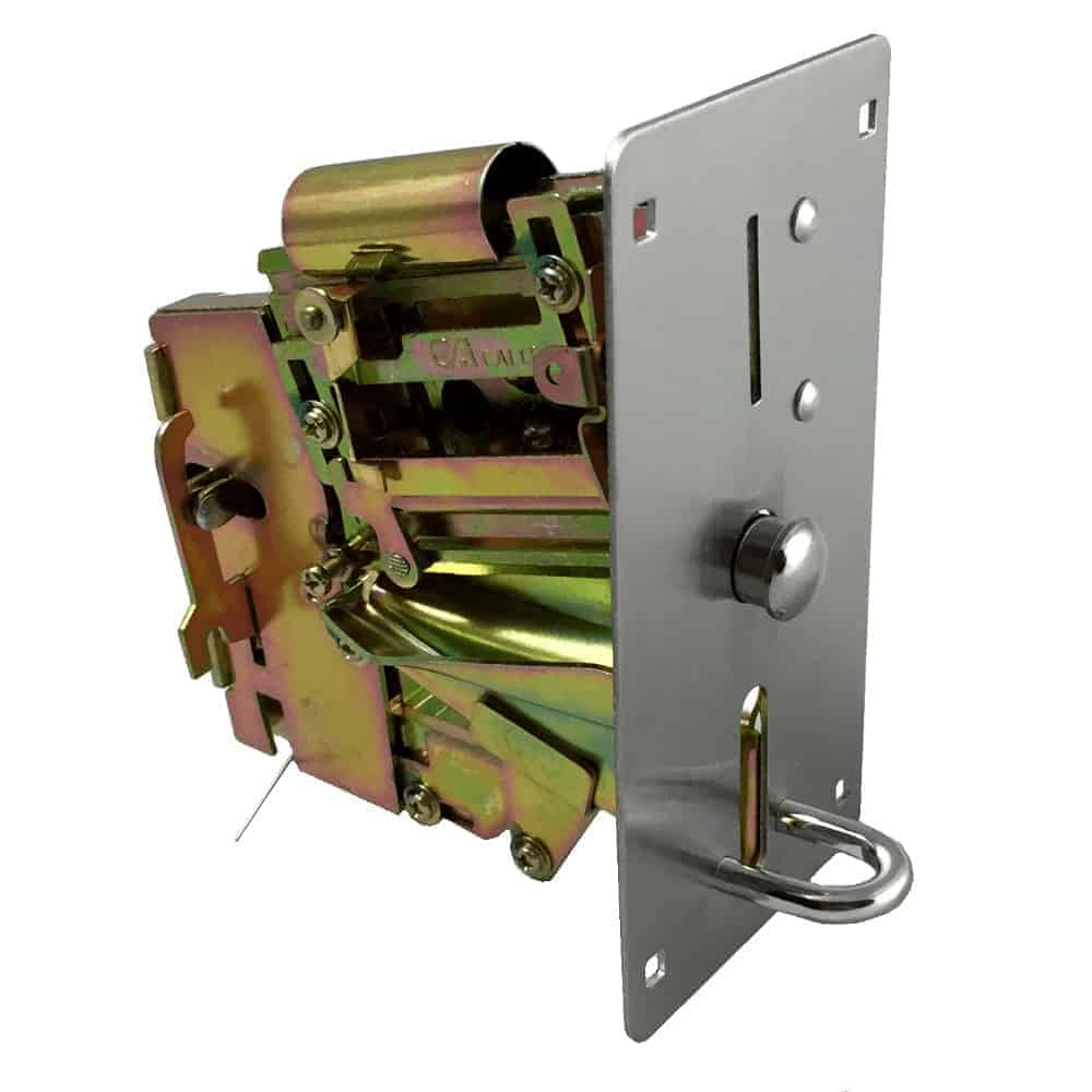 Stainless Steel Coin Acceptor with Switch - 8 Line Supply