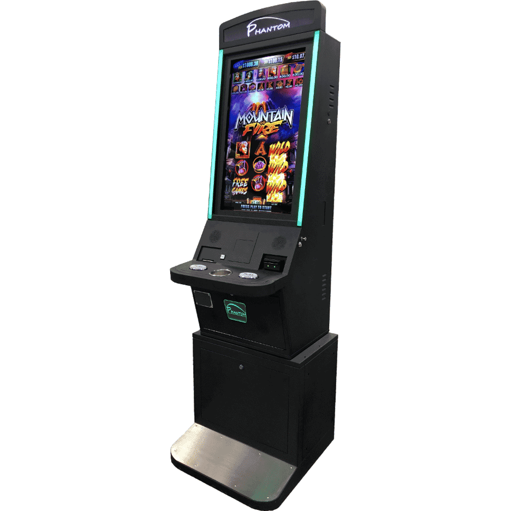 Vertical Screen Metal Gaming Machine