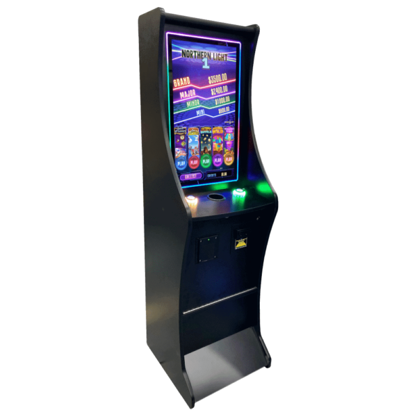 Vertical Screen Mini Gaming Machine - 8 Line Supply