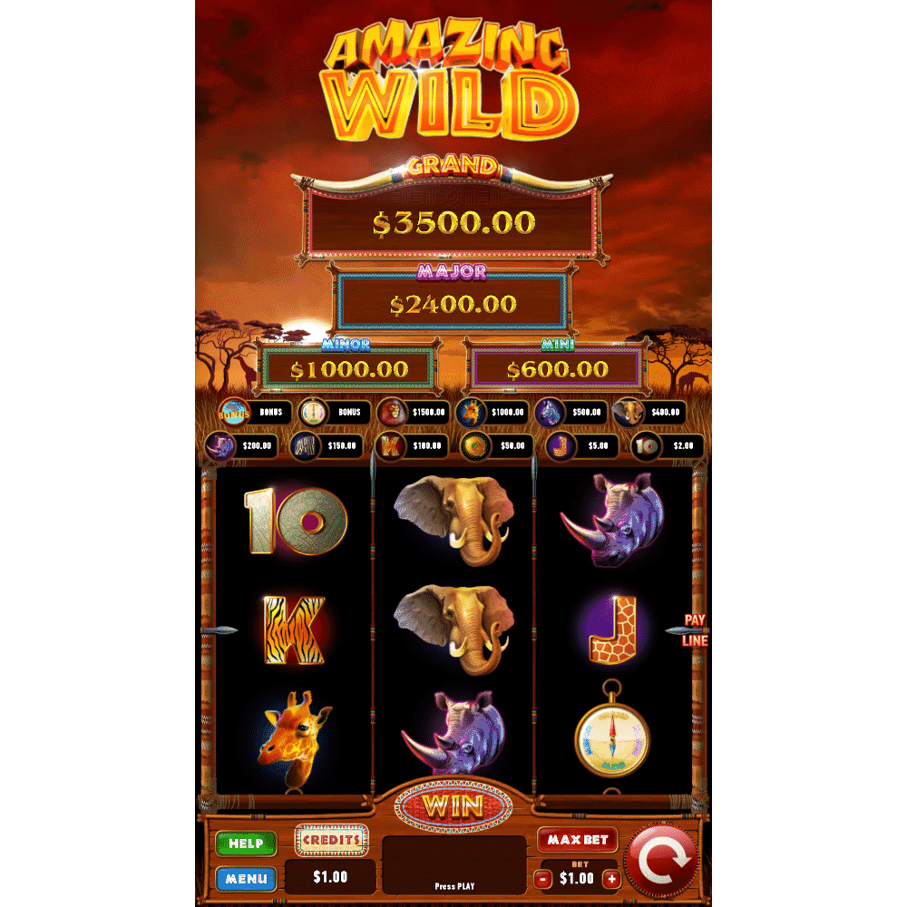 Aurora 1 by Jenka Lab - Vertical Skill Game - 8 Line Supply