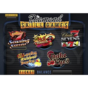 Diamond Skill Games 1 Multi Game by Banilla Games - 8 Line Supply