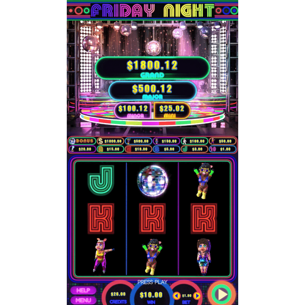 Aurora 3 by Jenka Lab - Vertical Skill Game - 8 Line Supply