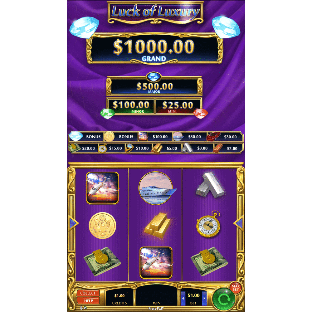 Aurora 1 by Jenka Lab - Vertical Skill Game - 8 Line Supply