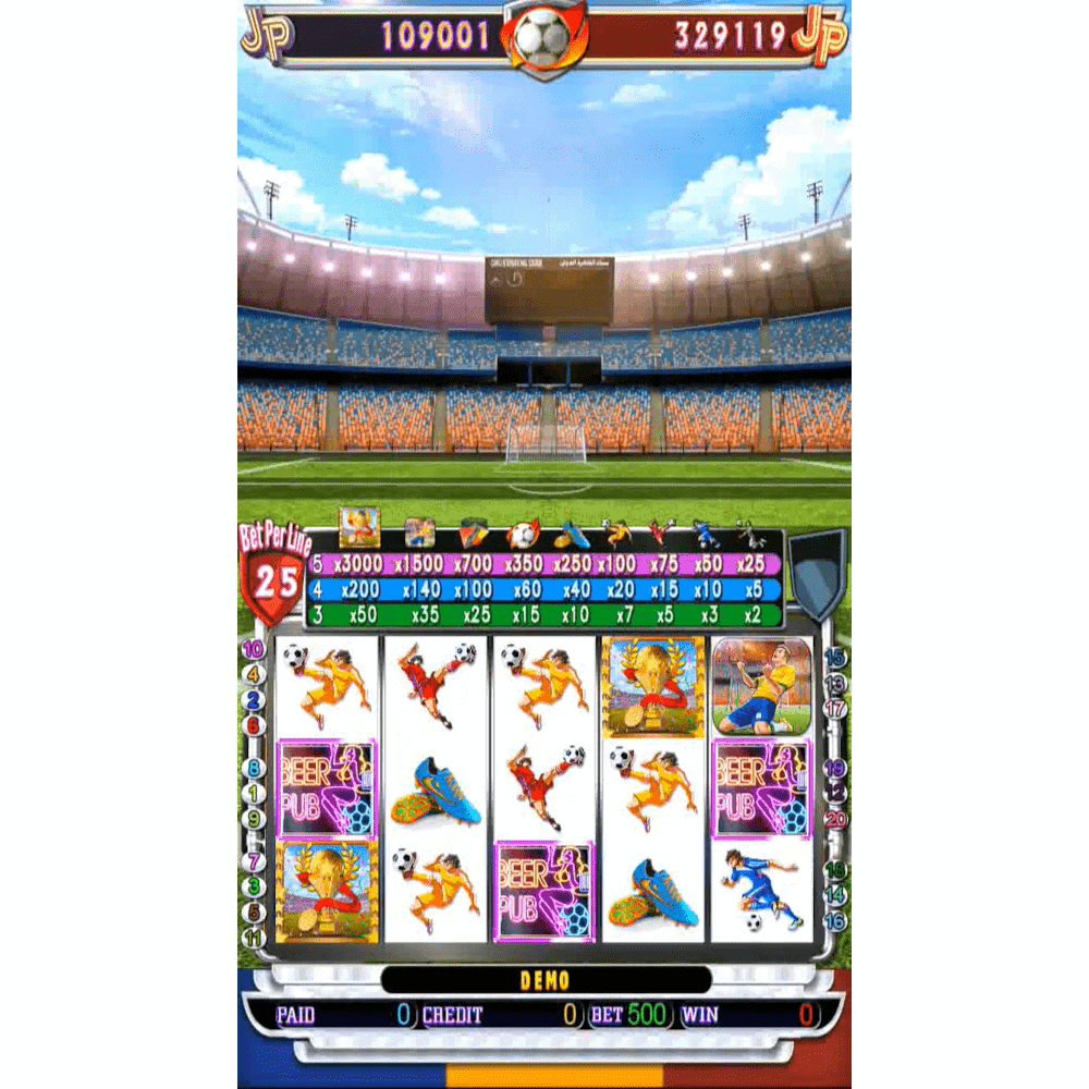 Top Cup by Subsino – Vertical Game – 8 Line Supply