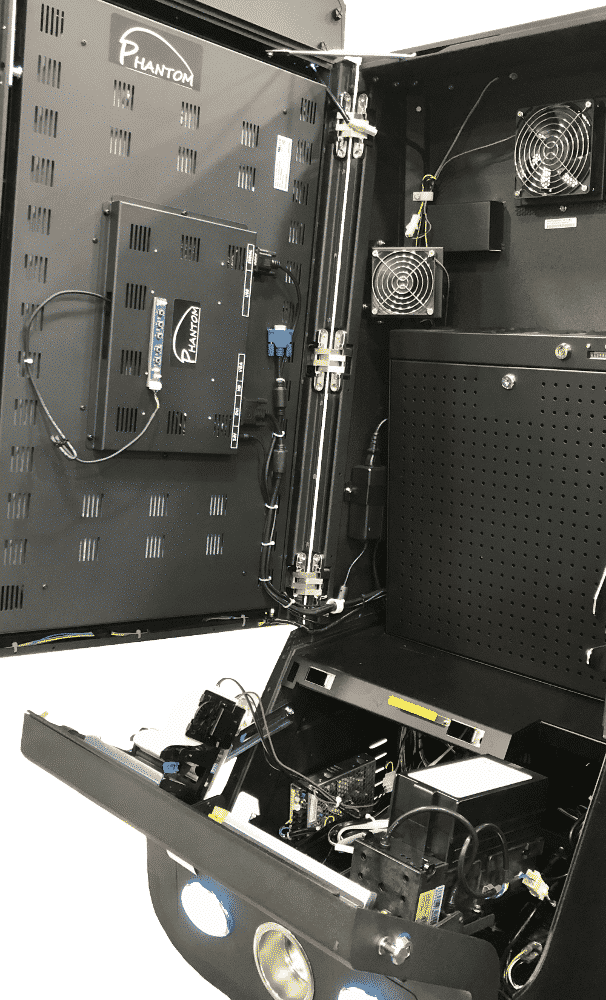 Vertical Screen Metal Gaming Machine