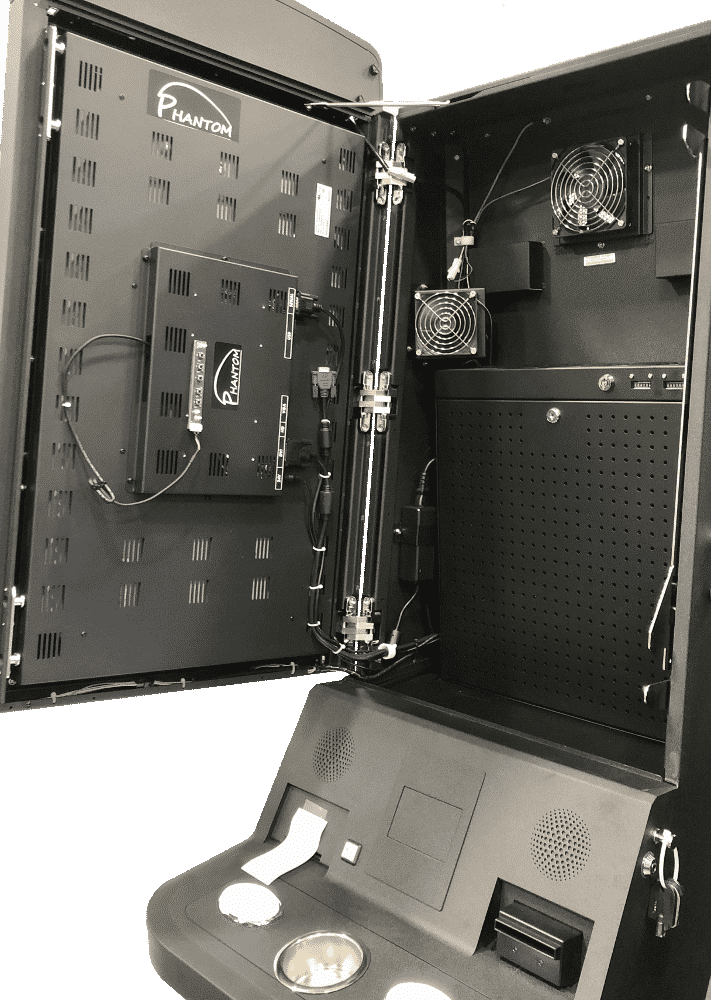 Vertical Screen Metal Gaming Machine