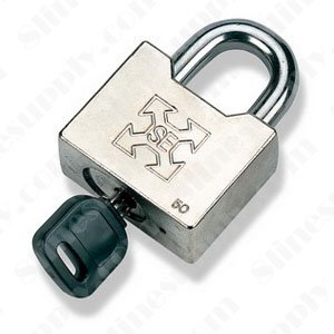 High Security 50mm Pad Lock - 8 Line Supply