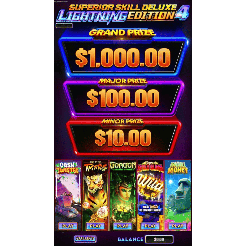 8 Line Supply - Gaming, coin operated and amusement machines